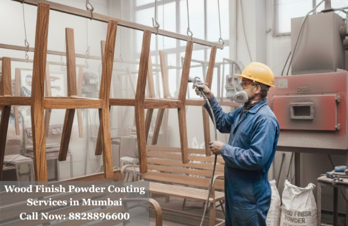 Wood Finish Powder Coating Services in Mumbai | 8828896600